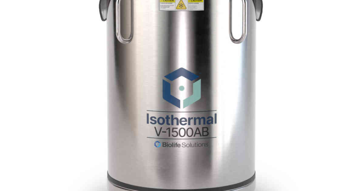 Cryogenic freezers for dry storage at -180°C, from CryoSolutions